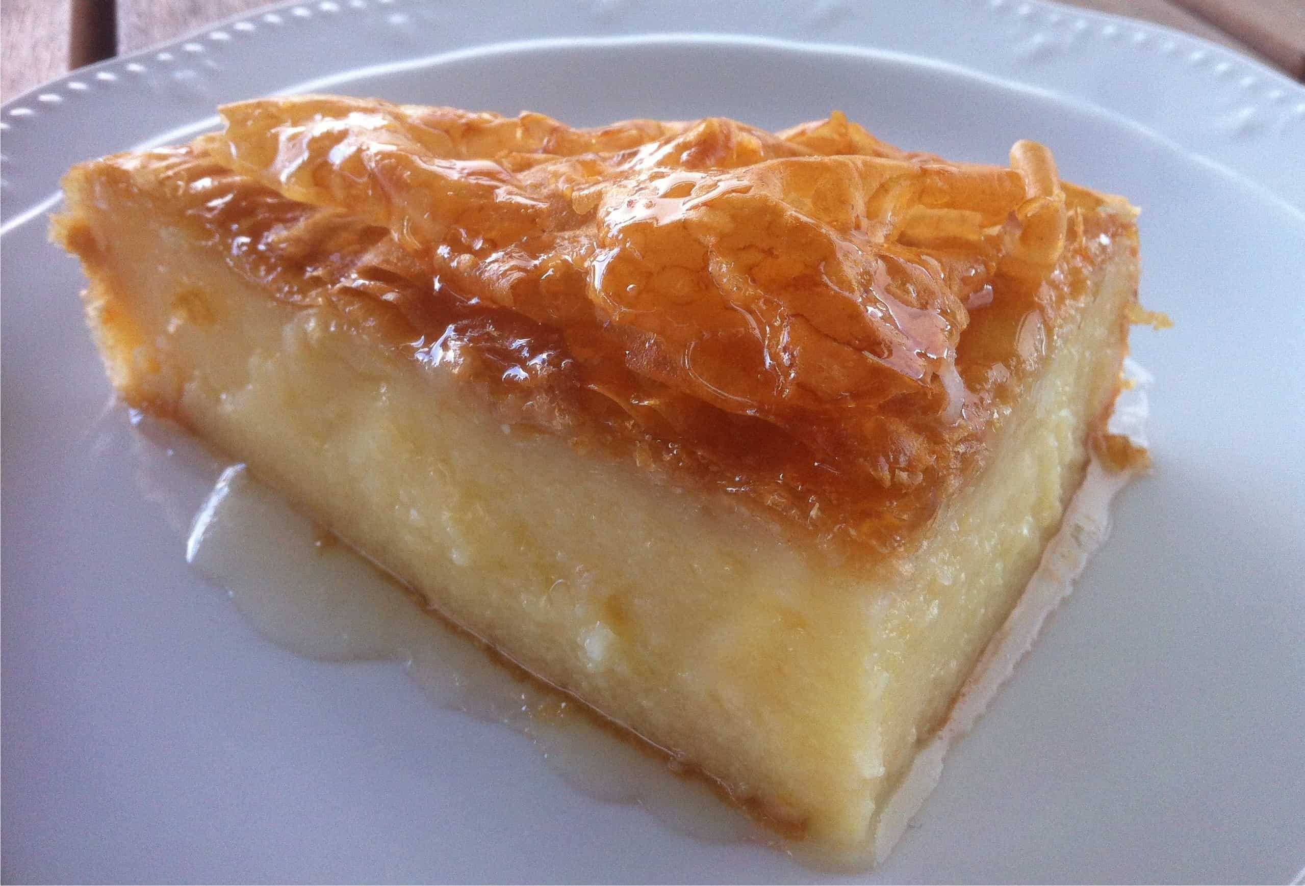 Galaktoboureko (Greek Custard Pie with Syrup)-2 - My Greek Dish