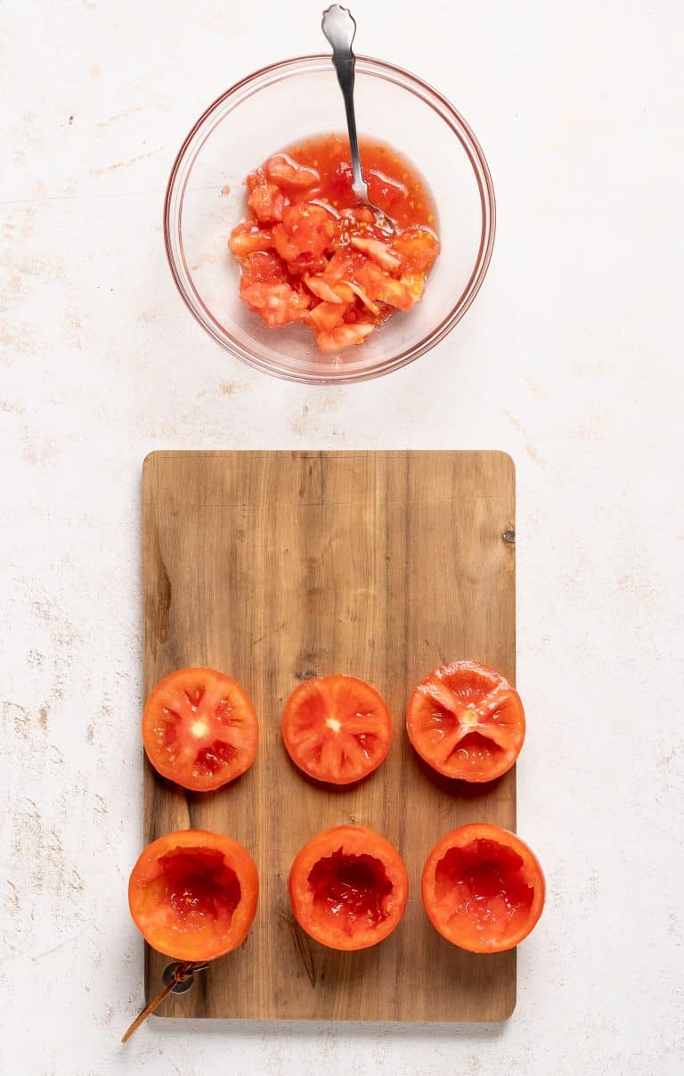 Gemista recipe (Greek Stuffed Tomatoes and Peppers with rice) - My ...