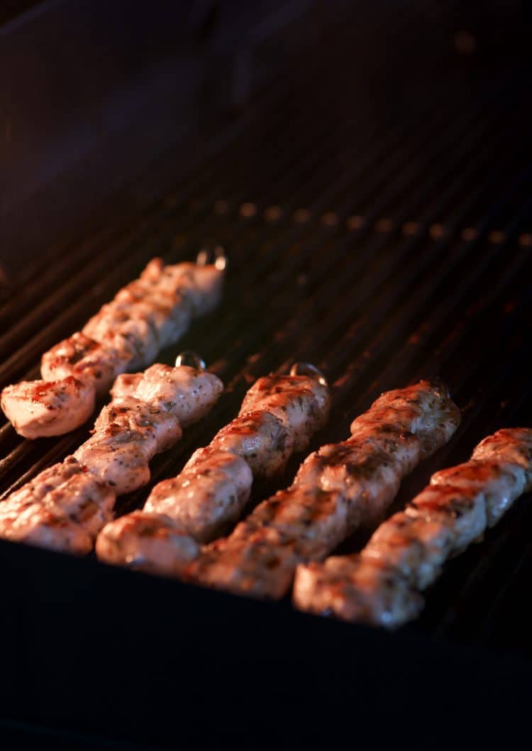 Greek Chicken Souvlaki recipe (Skewers) with Tzatziki - My Greek Dish