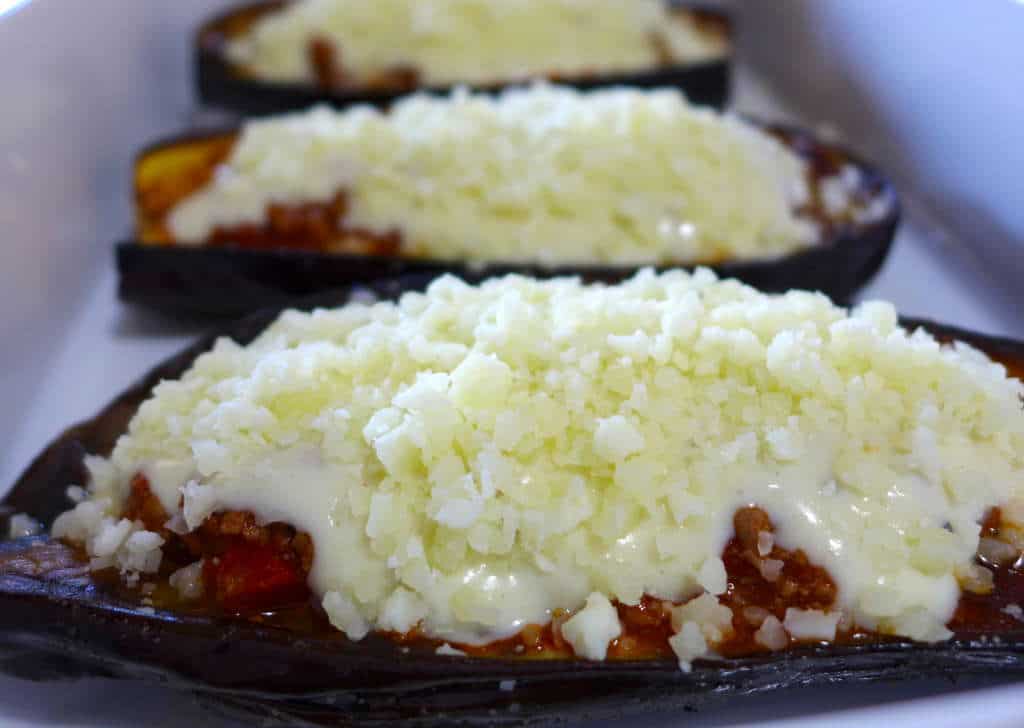Easy Greek Stuffed Eggplant (Melitzanes Papoutsakia) - My Greek Dish