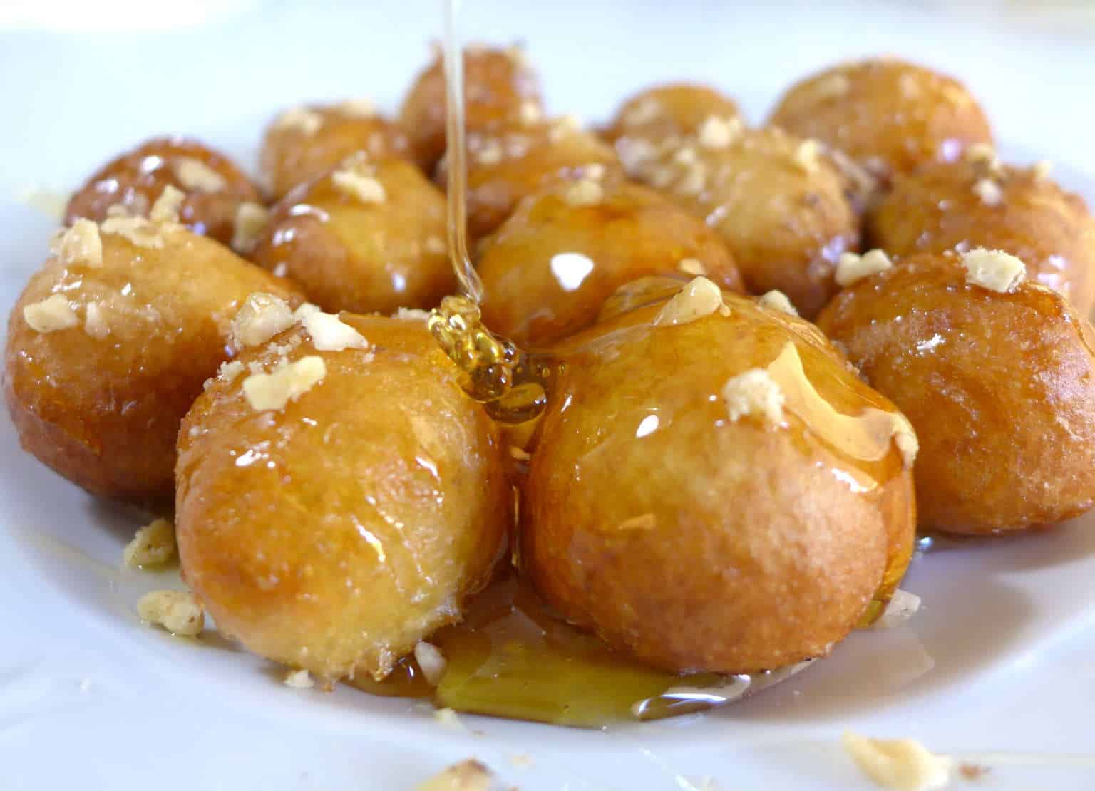 Loukoumades recipe (Greek Donuts with Honey and Walnuts) - My Greek Dish
