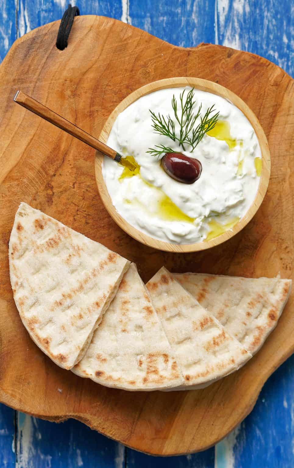 Easy Beef Gyro recipe wrapped in Pita bread - My Greek Dish
