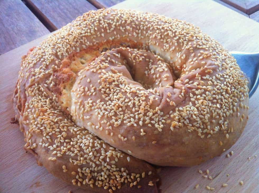 Tiropita Strifti (Feta Cheese Pie with Homemade Phyllo) - My Greek Dish