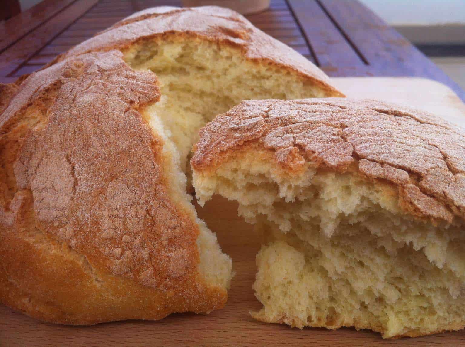 Self raising flour bread. An easy recipe for beginners! - My Greek Dish
