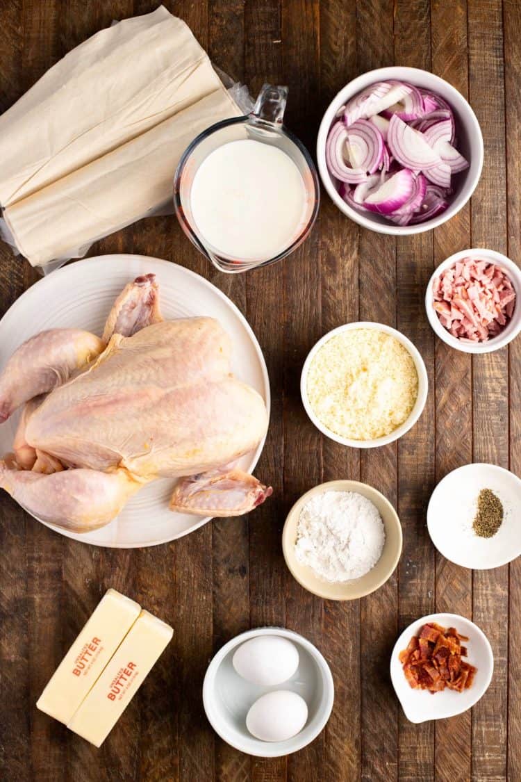 Greek Chicken Pie recipe (Kotopita) - My Greek Dish