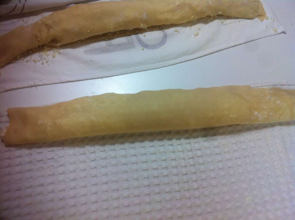 Tiropita Strifti (Feta Cheese Pie with Homemade Phyllo) - My Greek Dish