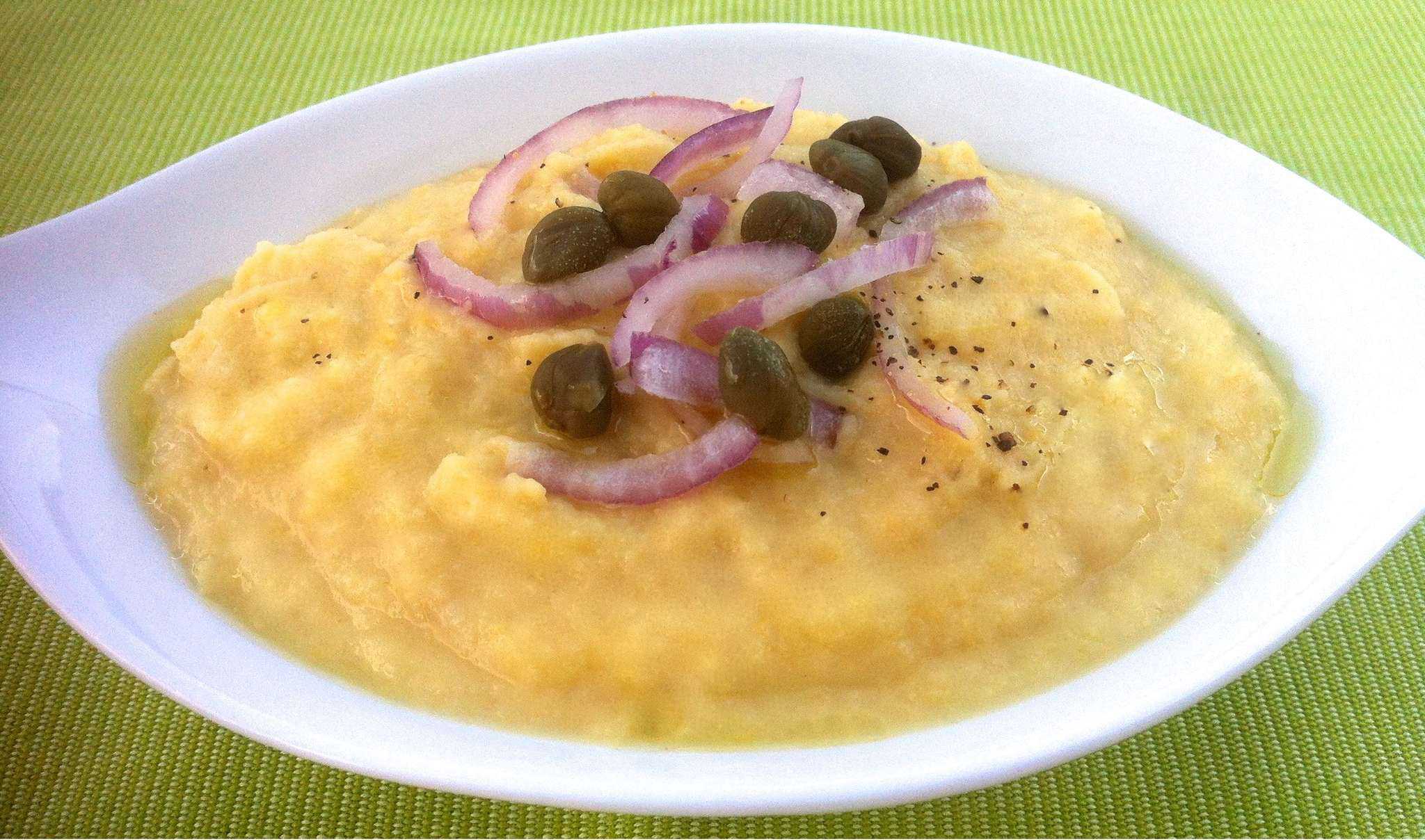 Authentic Greek Fava recipe (Yellow Split Peas Puree) - My Greek Dish
