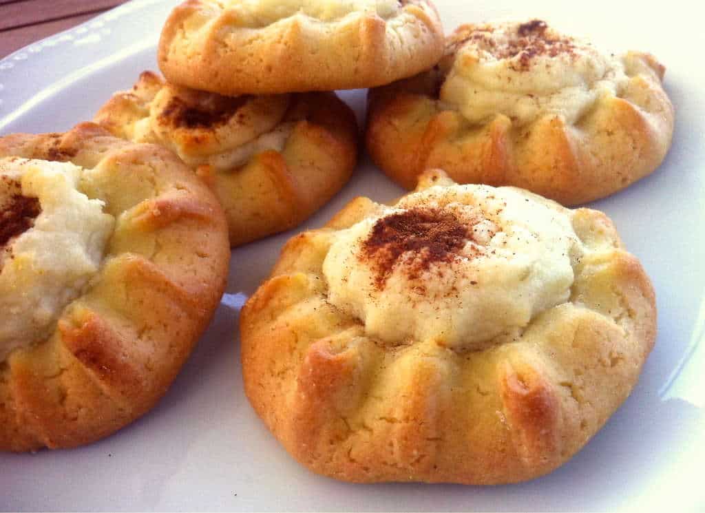 Cretan Sweet Cheese Pastries Recipe (Kalitsounia) - My Greek Dish