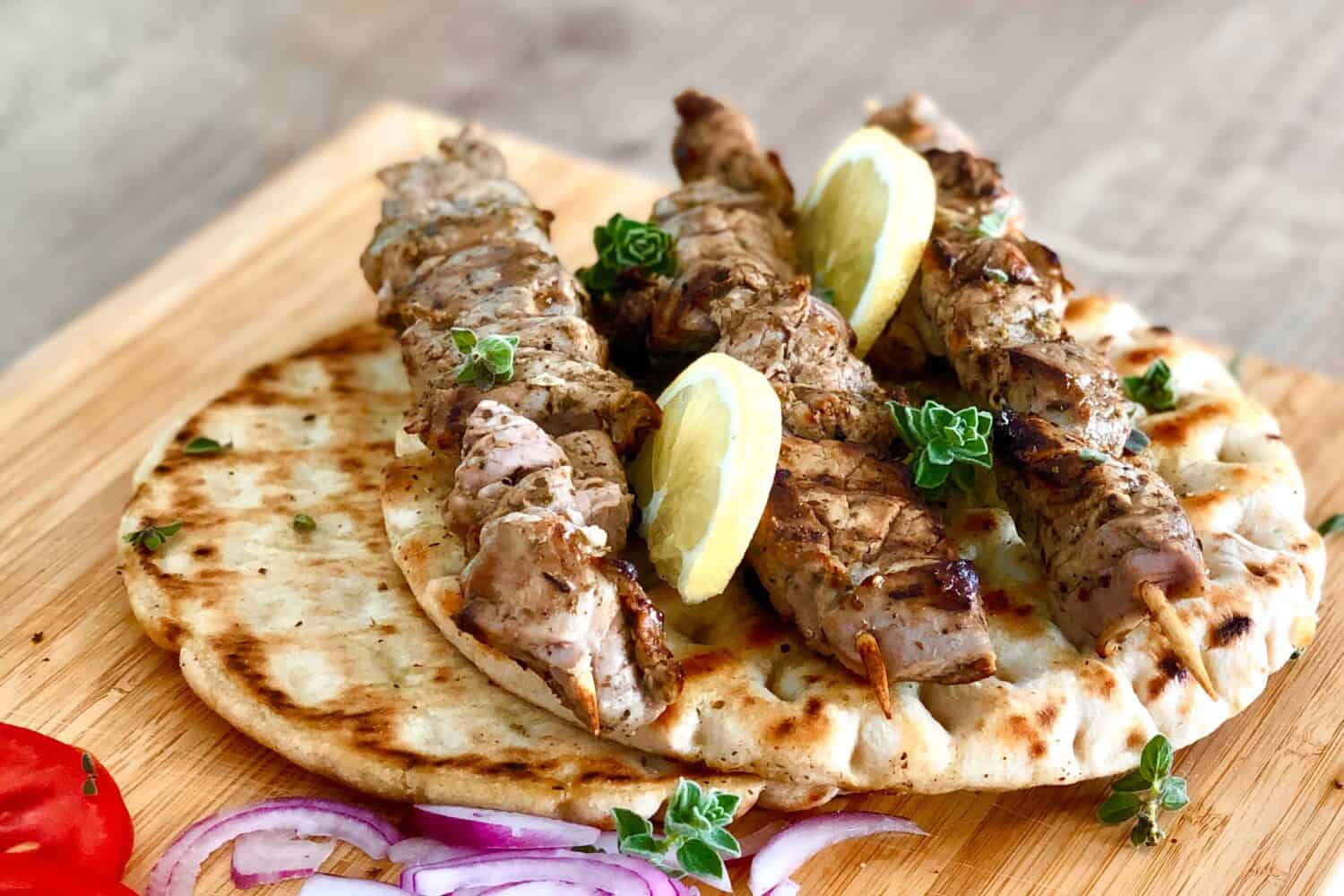 Simply souvlaki - My Greek Dish