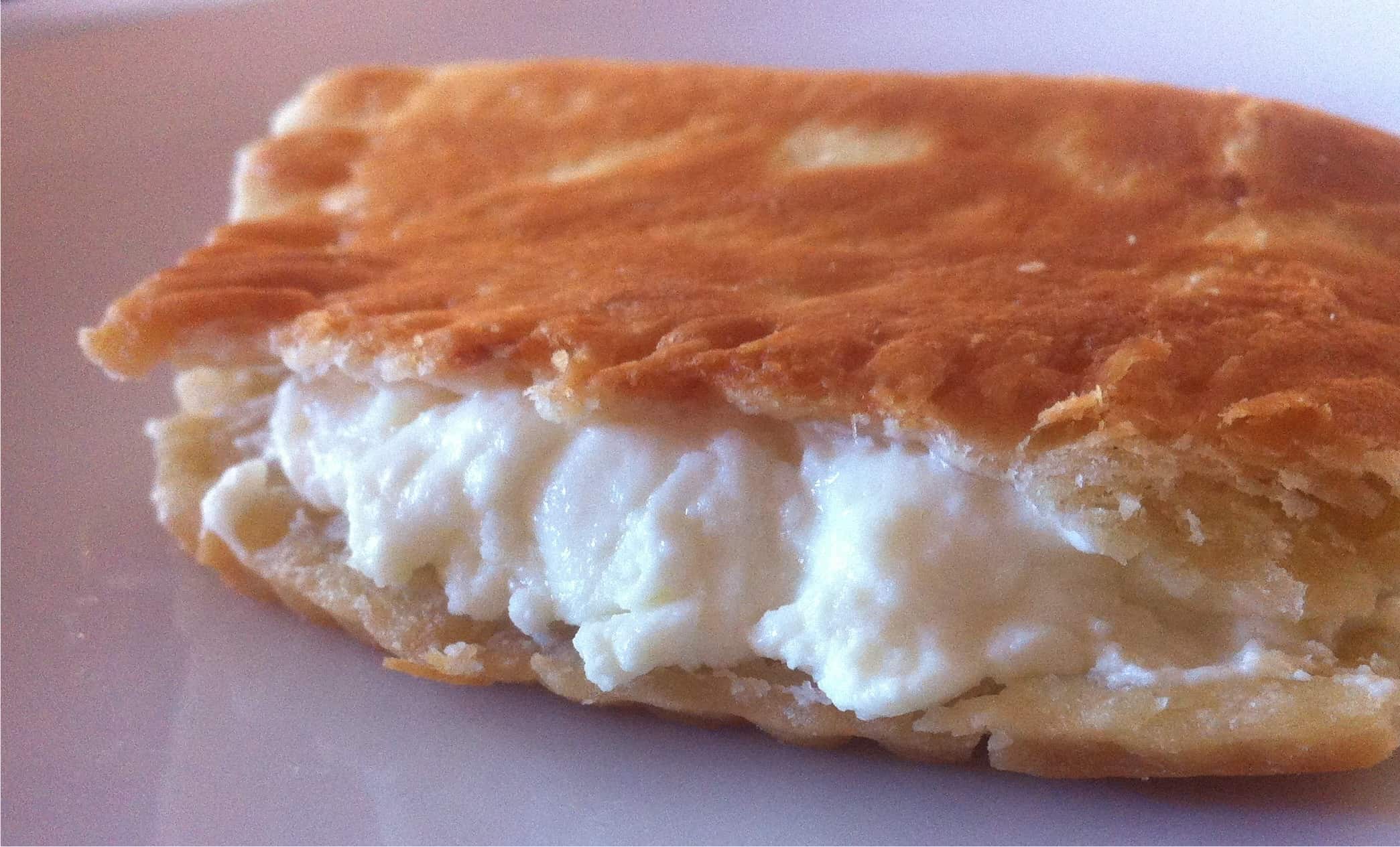 Fried Bread stuffed with Feta Cheese (Tiganopsomo) - My Greek Dish