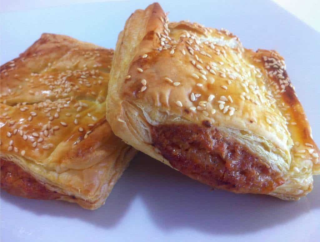 Puff Pastry Parcels recipe stuffed with Caramelised Apples and Pork ...