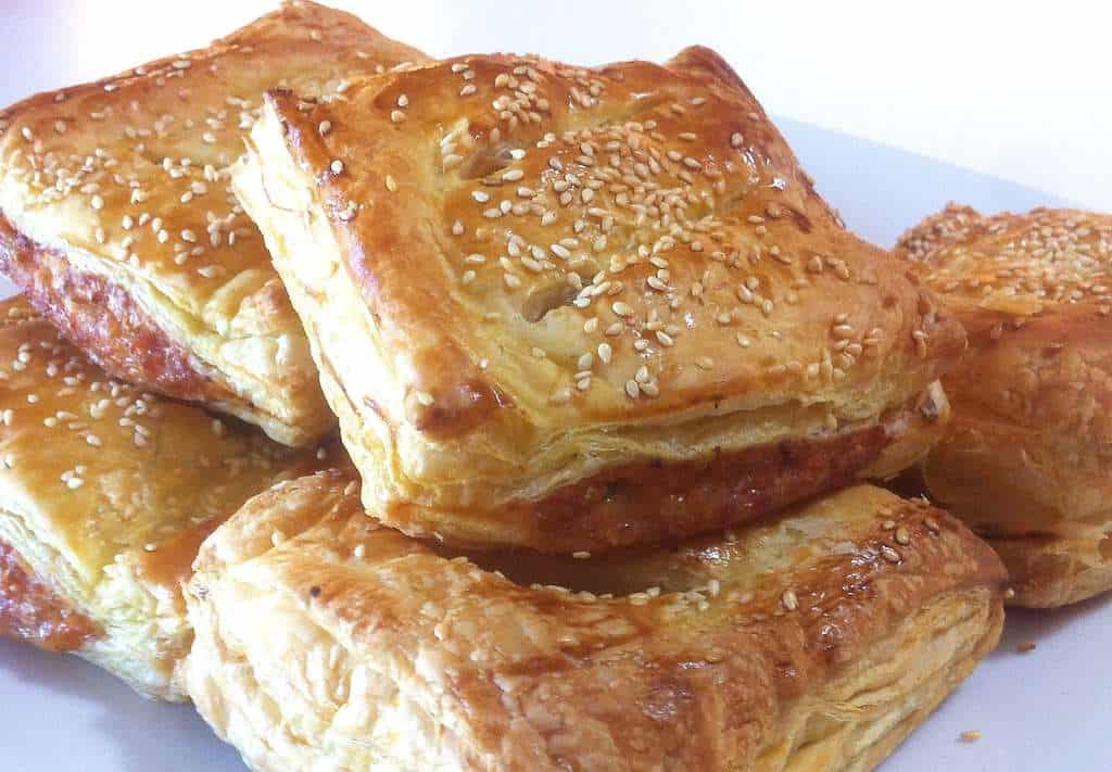 Puff Pastry Parcels recipe stuffed with Caramelised Apples and Pork ...
