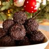 Walnut and biscuit Chocolate Truffles (Troufakia) - My Greek Dish