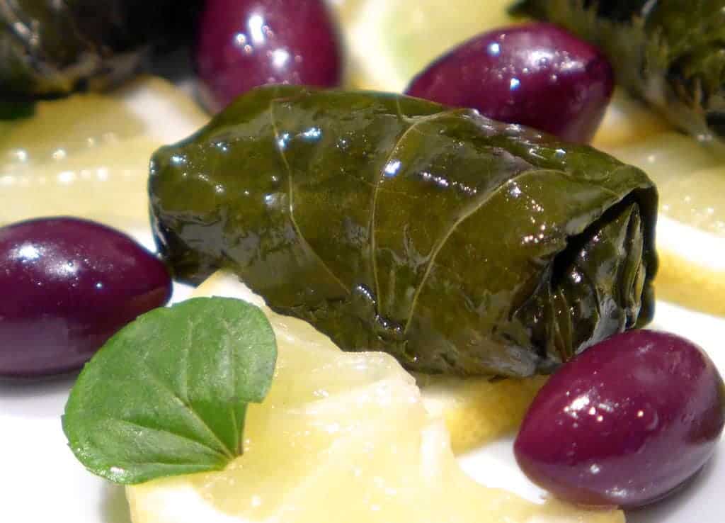 Greek Dolmades recipe (Stuffed Vine/ Grape Leaves Dolmathes) - My Greek ...