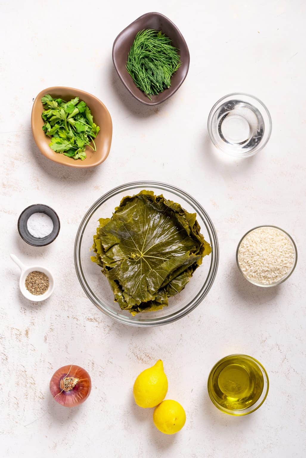 Greek Dolmades recipe (Stuffed Vine/ Grape Leaves Dolmathes) - My Greek ...