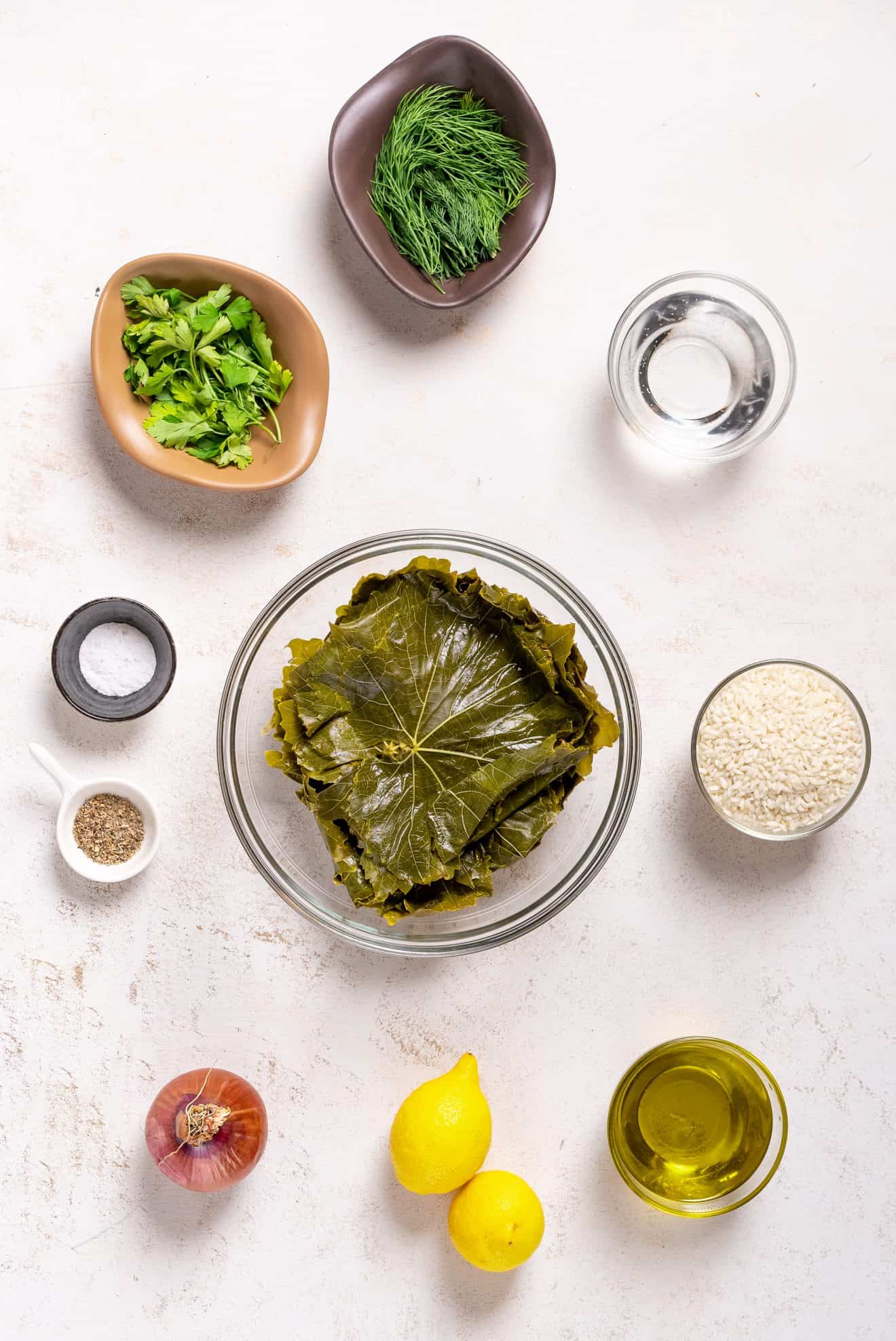 Greek Dolmades recipe (Stuffed Vine/ Grape Leaves Dolmathes) - My Greek ...