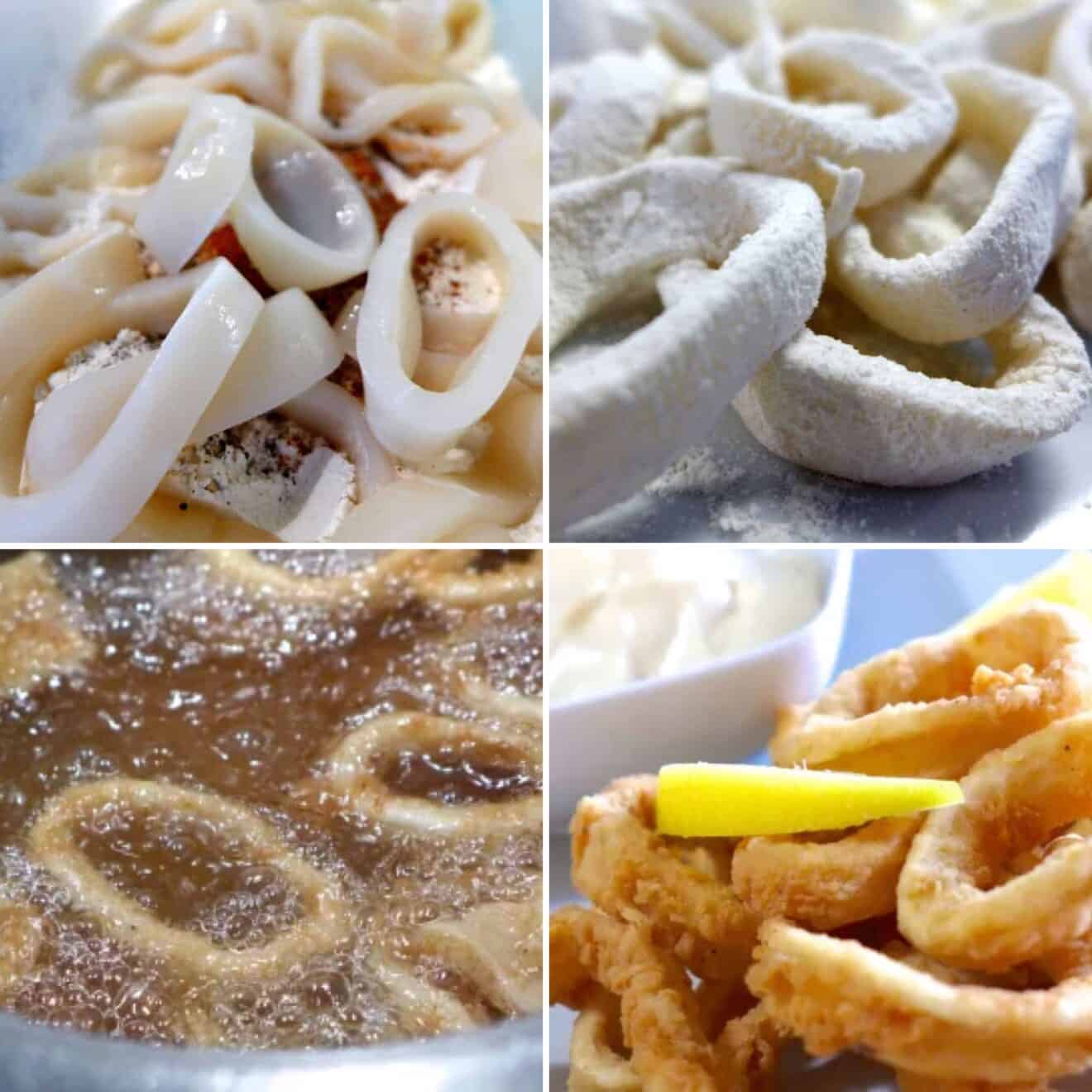 Crispy Fried Calamari recipe (Kalamarakia Tiganita) - My Greek Dish