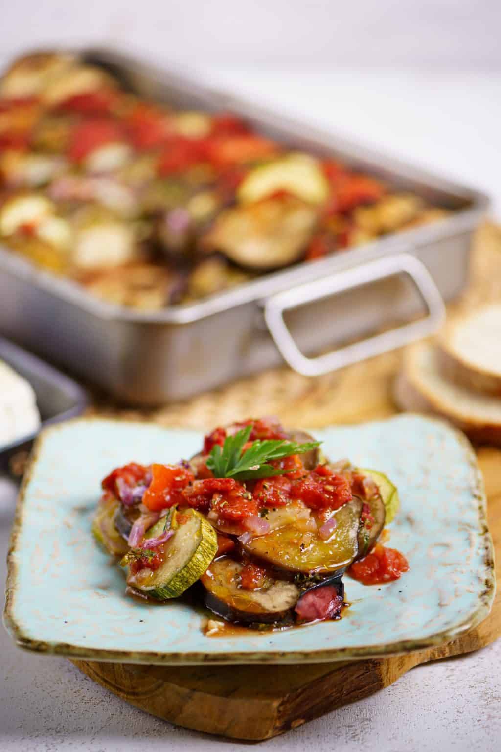 Delicious Briam recipe (Greek mixed Roasted Vegetables) - My Greek Dish