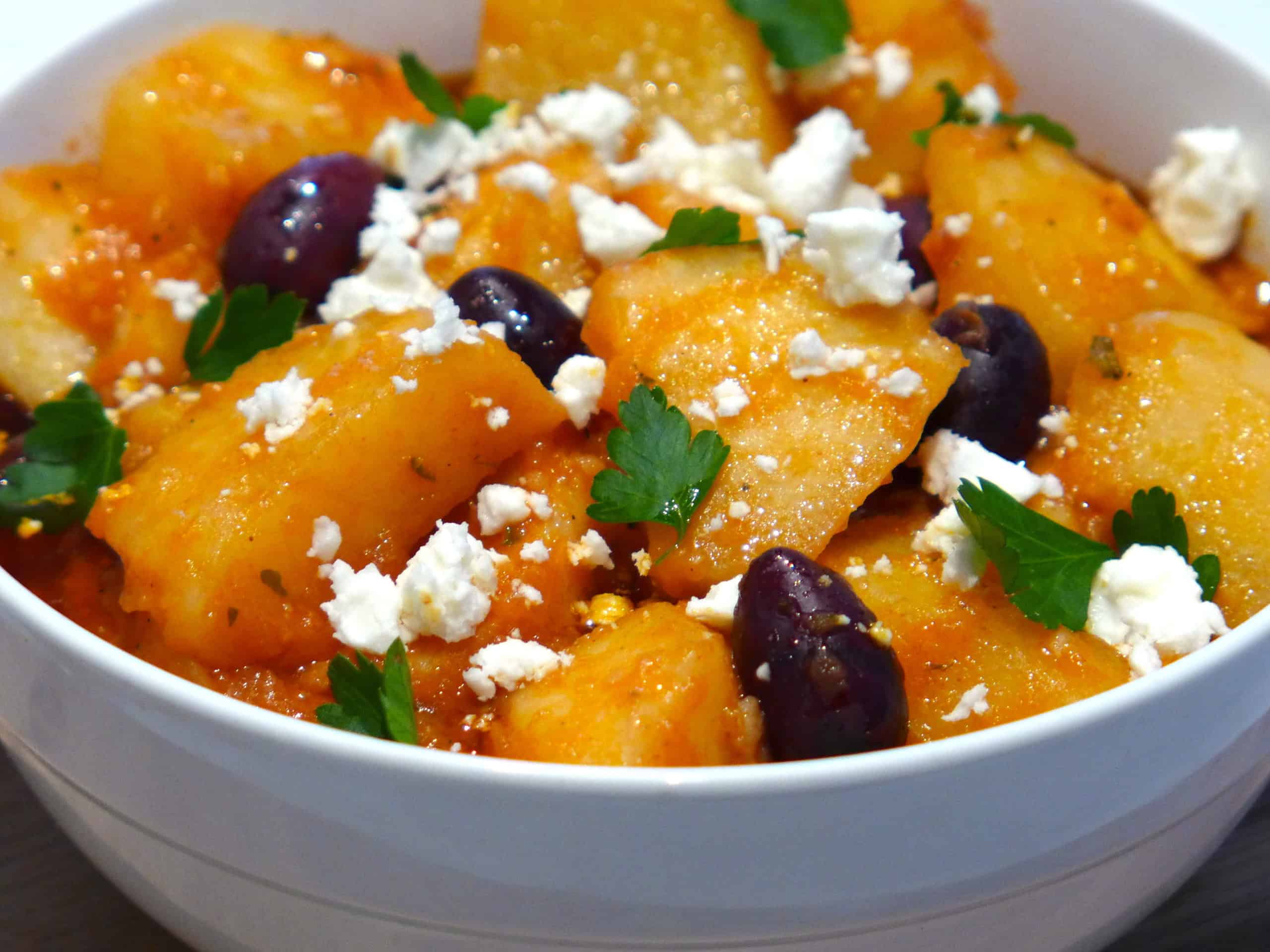 Country-style Greek Potato stew recipe (Patates Yahni) - My Greek Dish