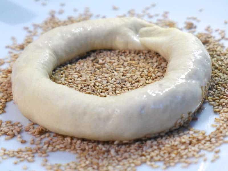 Greek Sesame Bread rings recipe (Koulouri Thessalonikis) - My Greek Dish