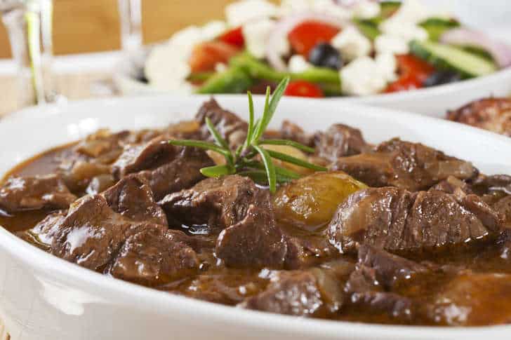 Greek Okra stew recipe with Tomatoes (Bamies Laderes) - My Greek Dish