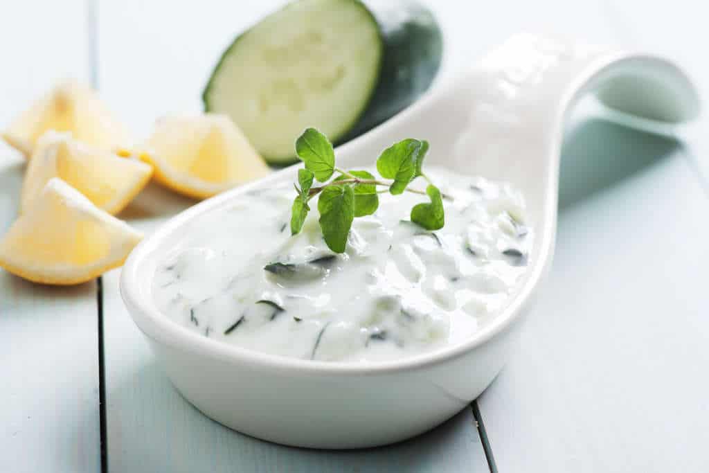 Talatouri recipe (Cypriot tzatziki sauce with mint) - My Greek Dish