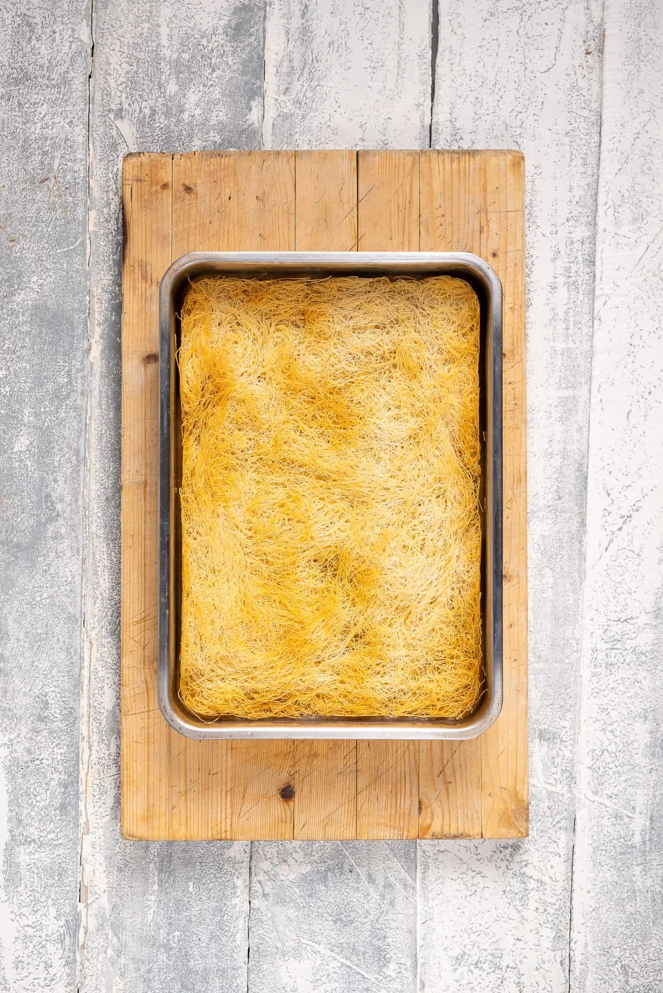 Greek Ekmek Kataifi recipe (Custard and whipped cream pastry with syrup ...