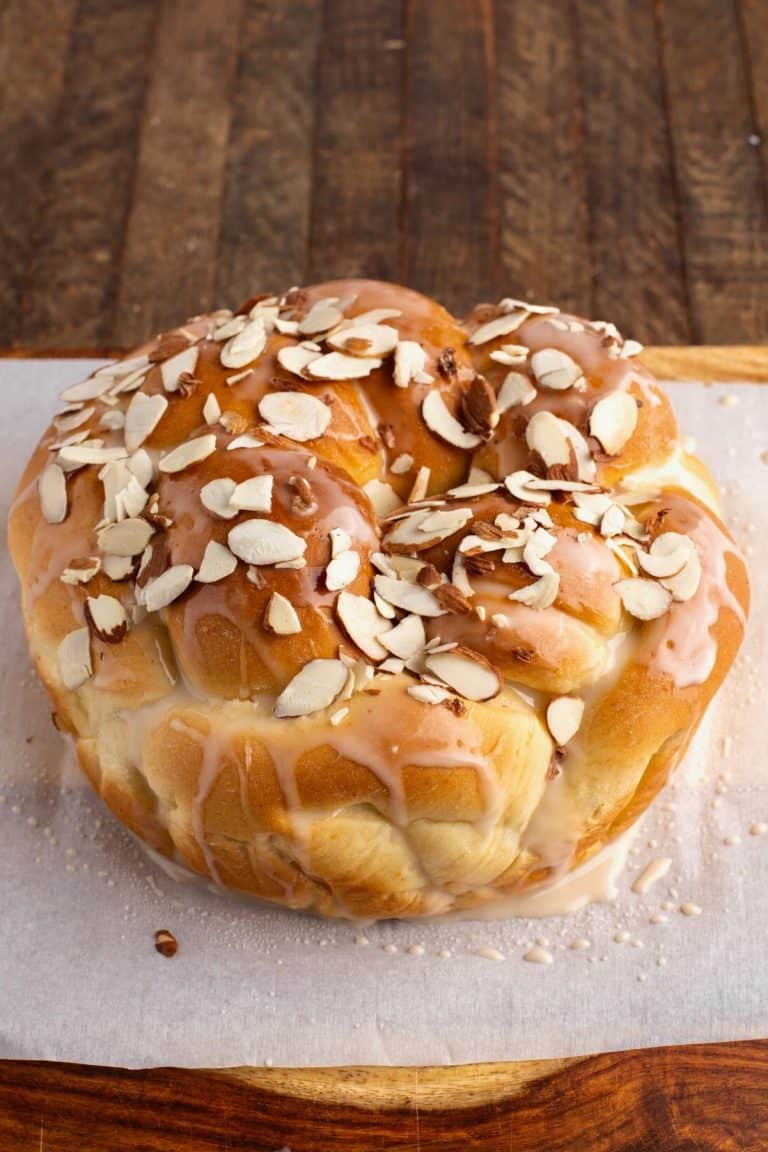 Vasilopita Tsoureki recipe (Greek New Years Bread/ Vasilopita bread ...