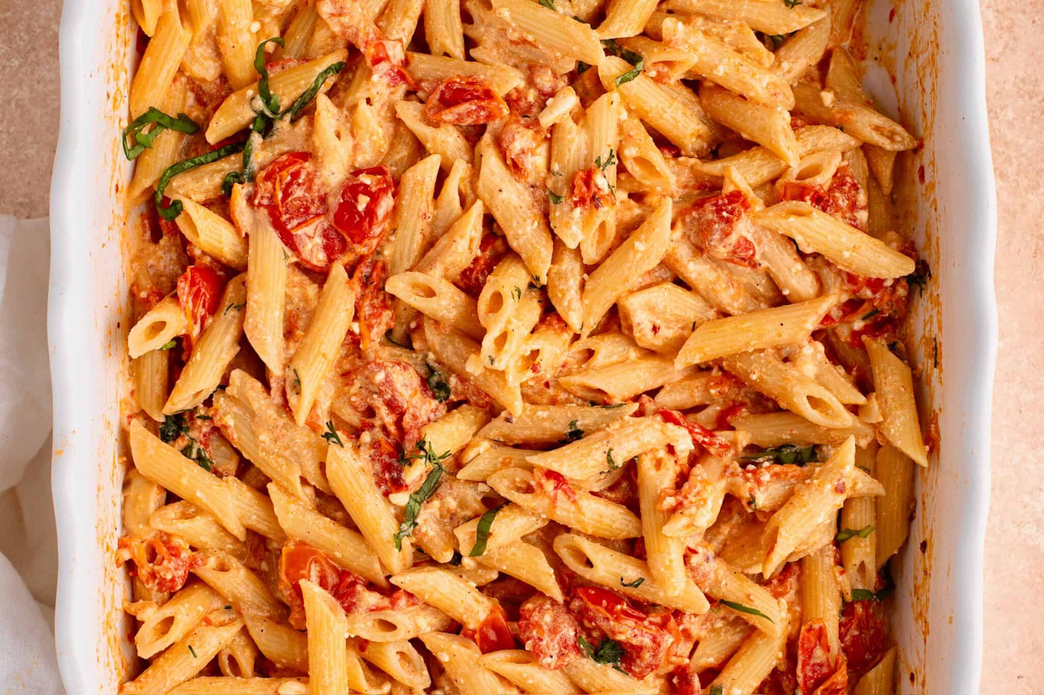 Baked Feta Pasta recipe - My Greek Dish