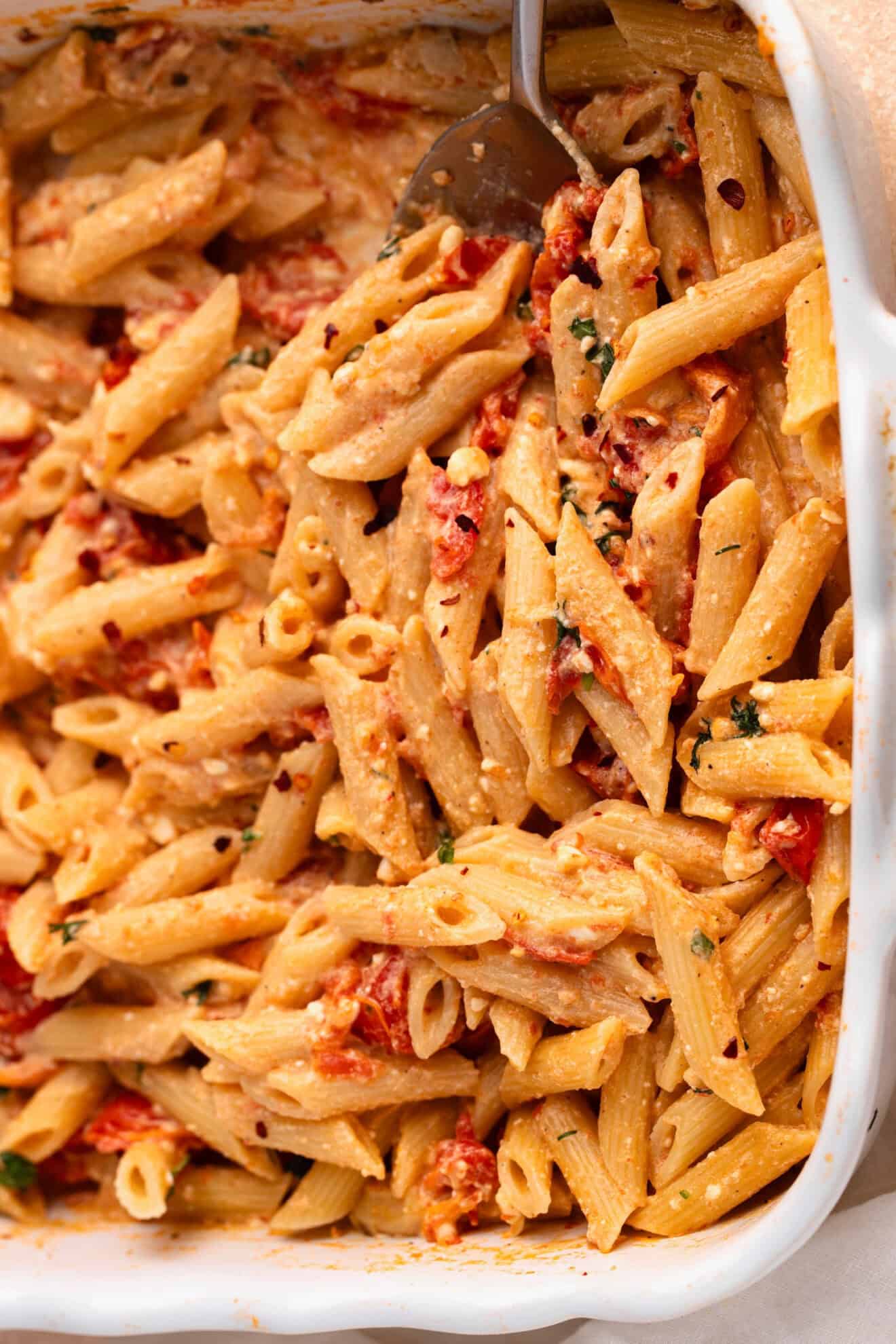 Baked Feta Pasta recipe - My Greek Dish