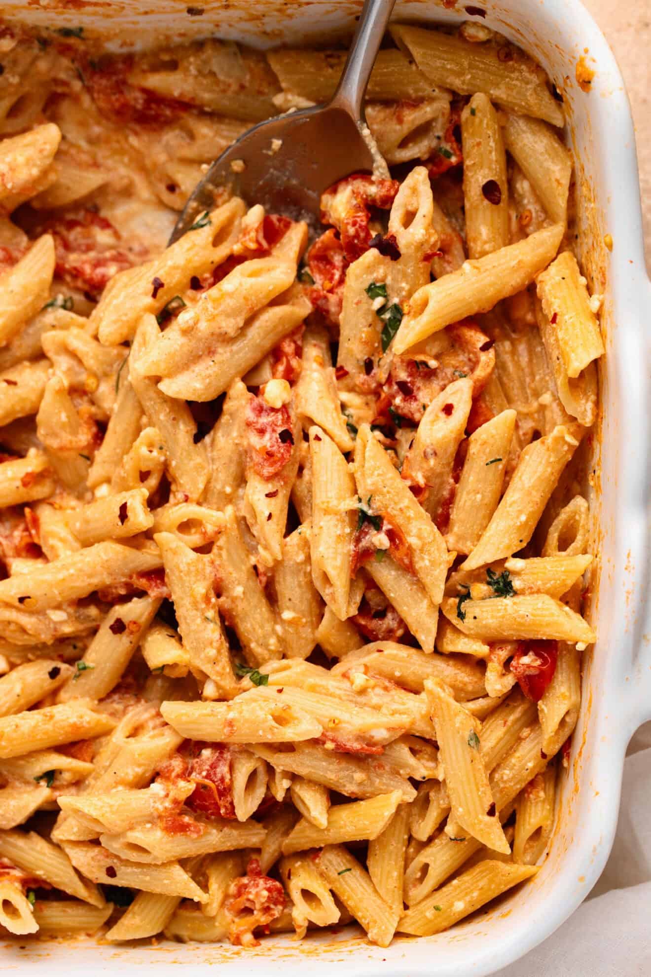 Baked Feta Pasta recipe - My Greek Dish